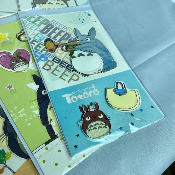 Studio Ghibli | Design | 8 My Neighbor Totoro Popup Greetings Card Set ...